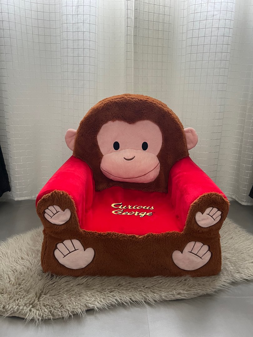 Curious george seat for kids, Babies & Kids, Infant Playtime on Carousell
