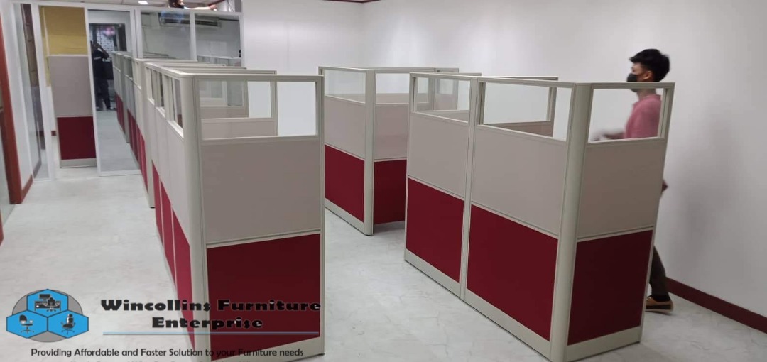 Customized Hotel Workstation Cubicles Partition Furntiure, Furniture ...