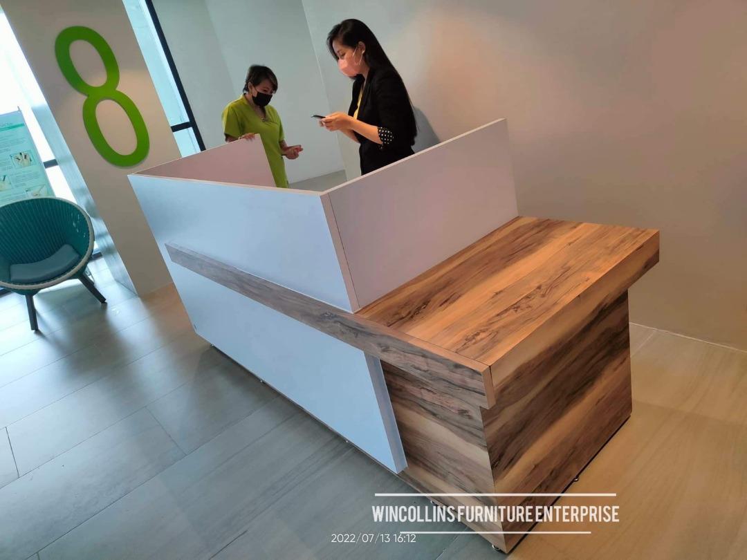 Customized Reception desk table Furniture, Furniture & Home Living ...