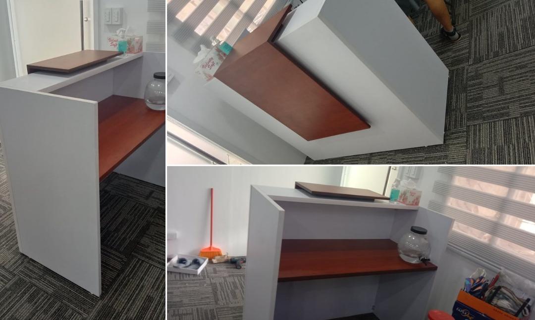 Customized Reception desk tables Furniture, Furniture & Home Living ...