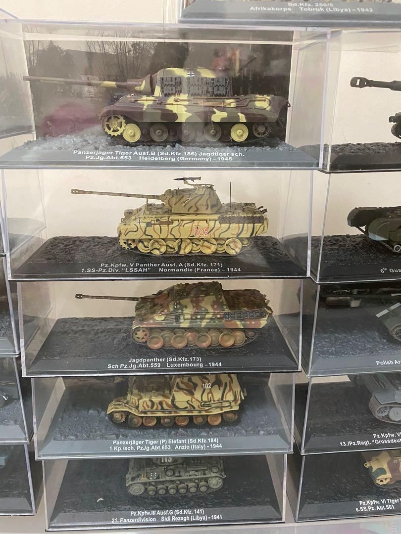 Deagostini diecast combat battle tank collection (with most magazines ...