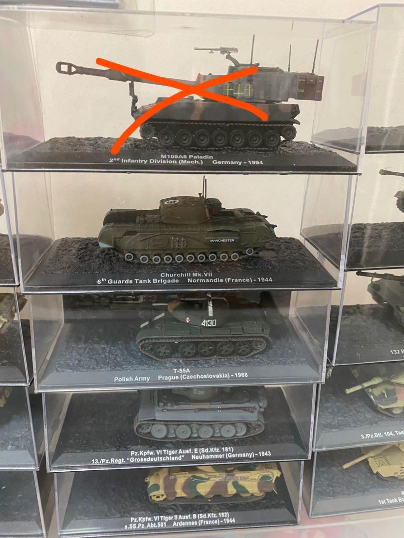 Deagostini diecast combat battle tank collection (with most magazines ...