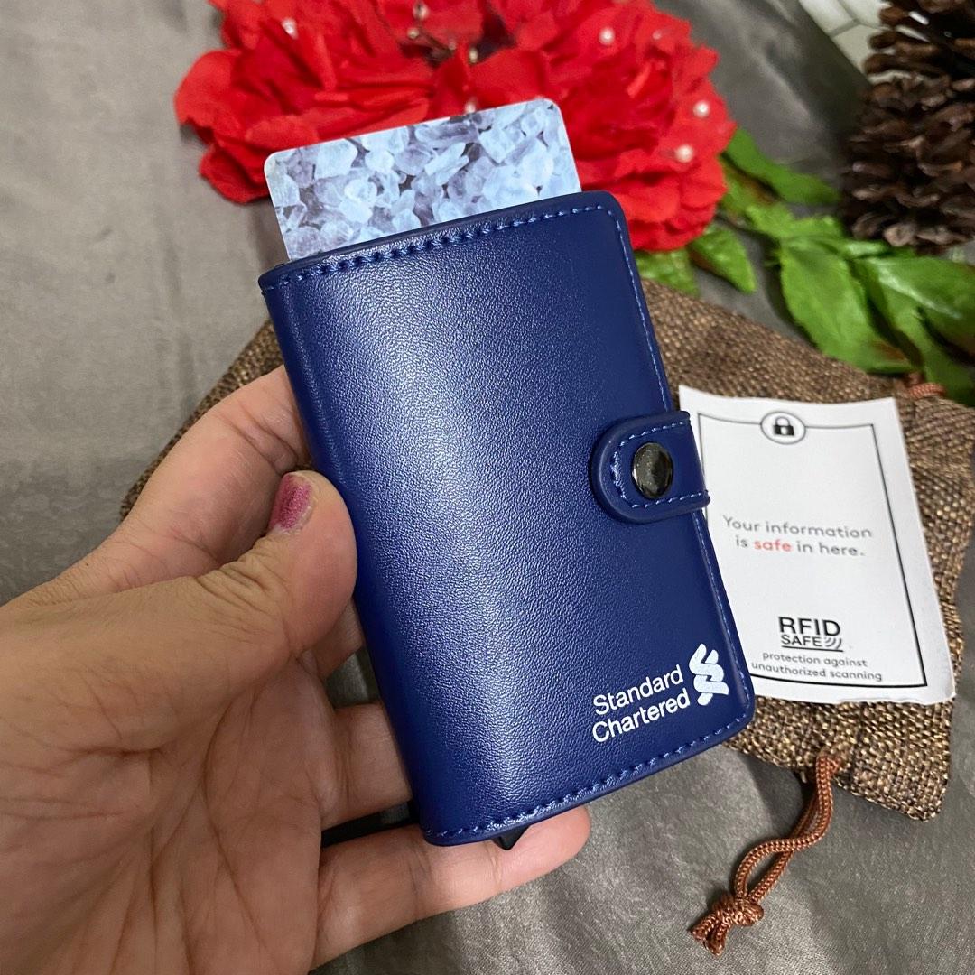 DEFECT Standard Chartered RFID safe card holder, Men's Fashion, Watches ...