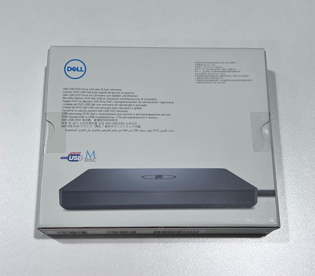 Dell USB Slim DVD Writer +/- RW Drive DW316, Computers & Tech, Parts ...