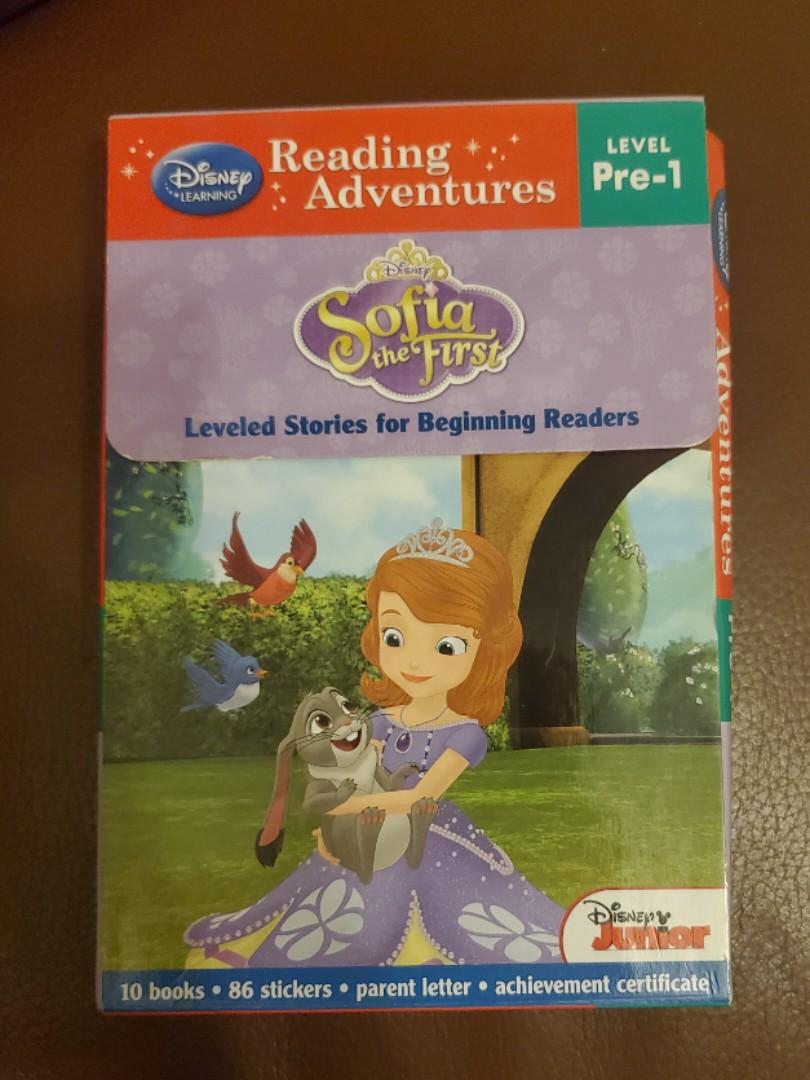 Disney Learning Reading Adventures--Sofia the First, 興趣及遊戲, 書本 & 文具, 小朋友書 - Carousell
