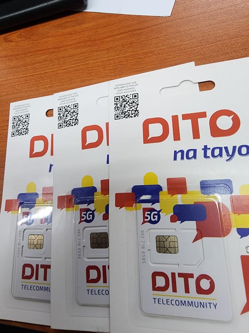 DITO SIM CARD, Mobile Phones & Gadgets, Mobile & Gadget Accessories ...