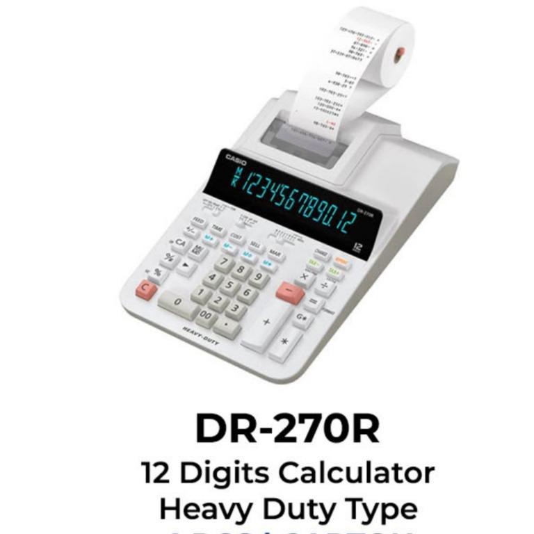 DR - 270R calculator, Computers & Tech, Office & Business Technology on ...