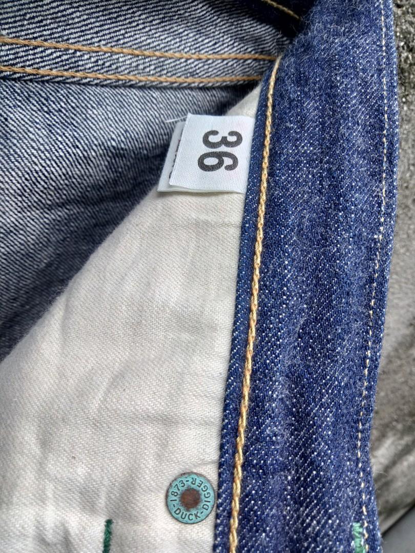Duck digger selvedge warehouse, Men's Fashion, Bottoms, Jeans on Carousell