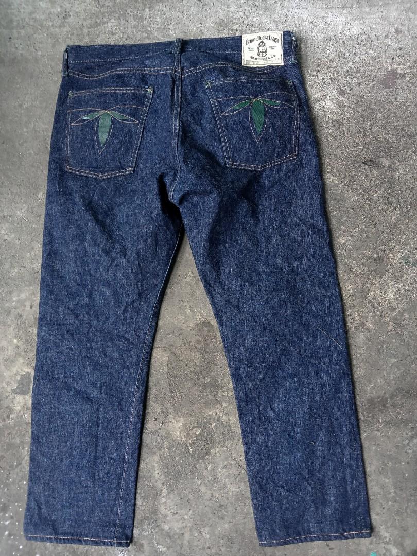 Duck digger selvedge warehouse, Men's Fashion, Bottoms, Jeans on Carousell