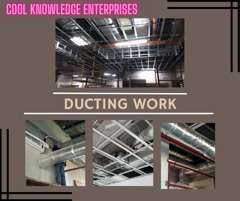 DUCTING WORK SYSTEM, Commercial & Industrial, Construction & Building Materials on Carousell