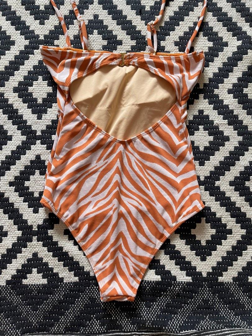 Eighth Mermaid Lewis Full Piece in Orange Zoo Small, Women's Fashion ...