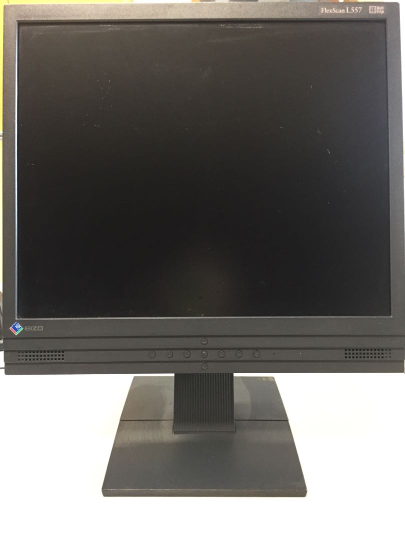 Eizo L557 螢幕 LCD彩色顯示器 護眼 ＃22開學季, 電腦及科技產品, 電腦周邊產品, LCD 螢幕在旋轉拍賣