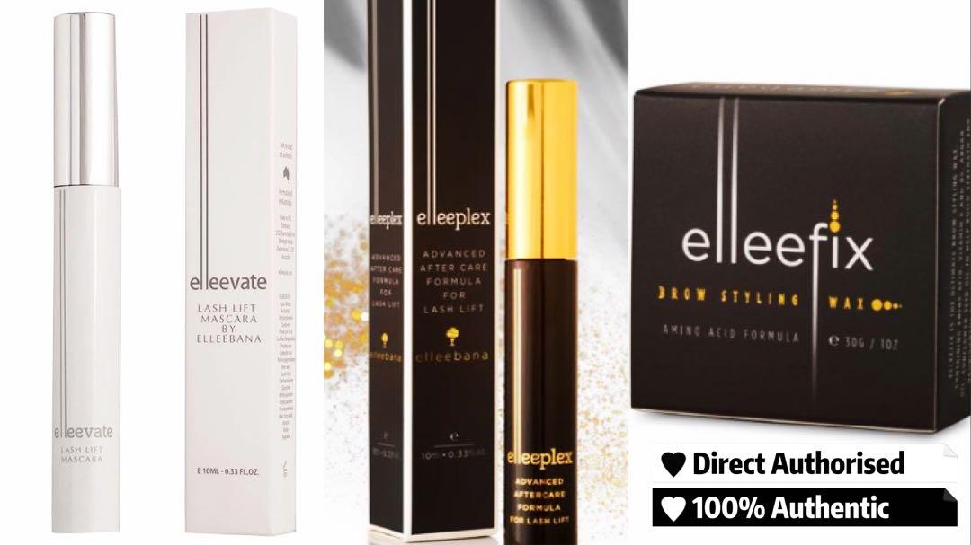 Elleebana elleevate elleeplex mascara elleefix wax, Beauty & Personal ...