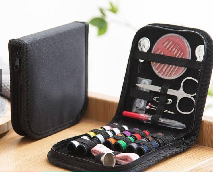 Embroidery Set Cross Stitch Set Hand Sewing Tools Travel Sewing Thread ...