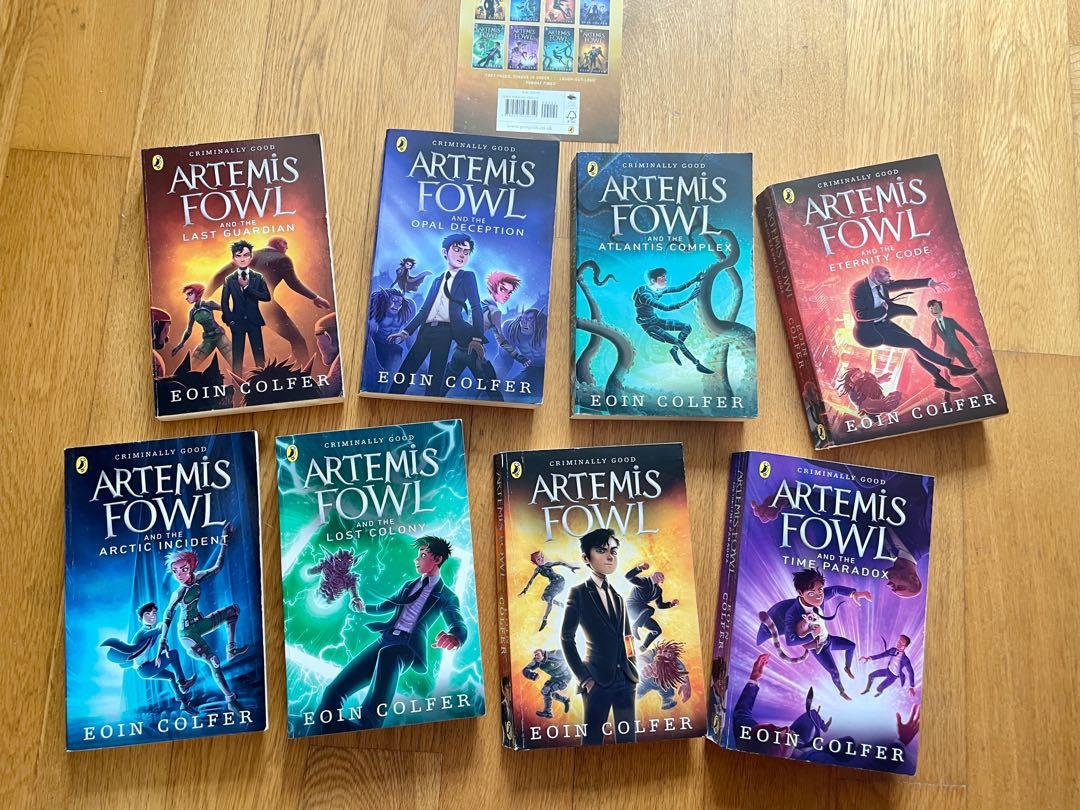 Eoin Colfer Artemis Fowl Series 8 Books Collection Set, Hobbies & Toys ...