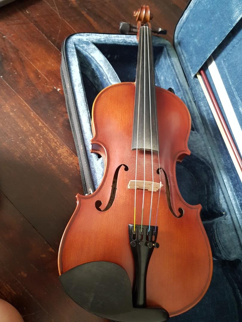 Eurostring heritage 200 violin full size, Hobbies & Toys, Music & Media ...