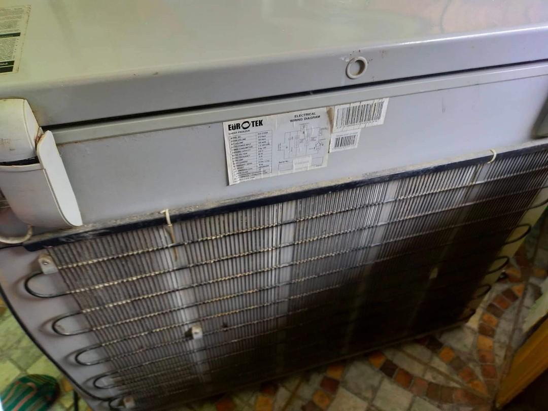 EUROTEK CHEST FREEZER, TV & Home Appliances, Kitchen Appliances ...