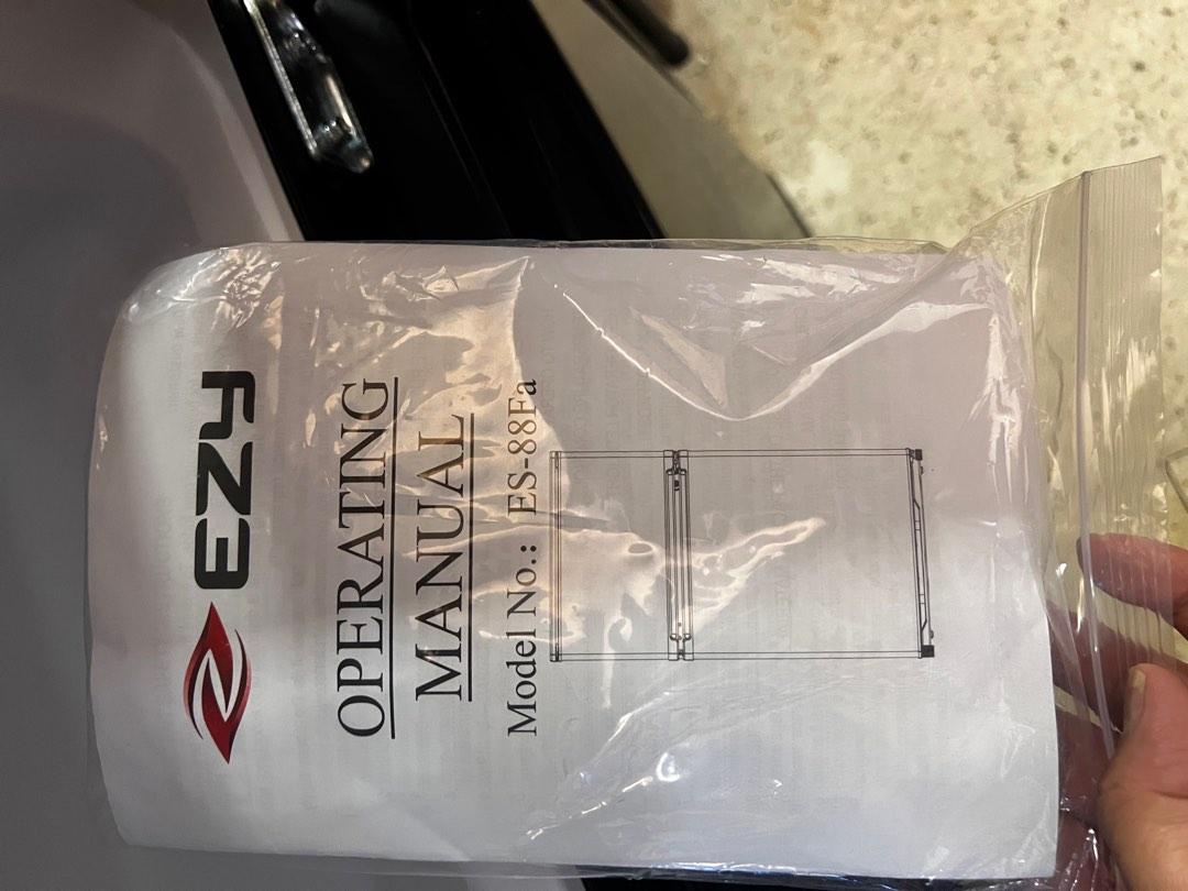 EZY ES-88F 2 door ref, TV & Home Appliances, Kitchen Appliances ...