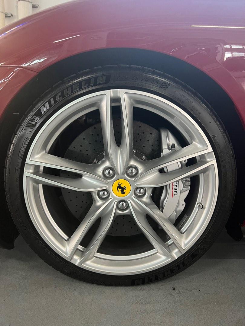 Ferrari Roma Forged Wheel Brilliant Silver, Car Accessories, Tyres ...