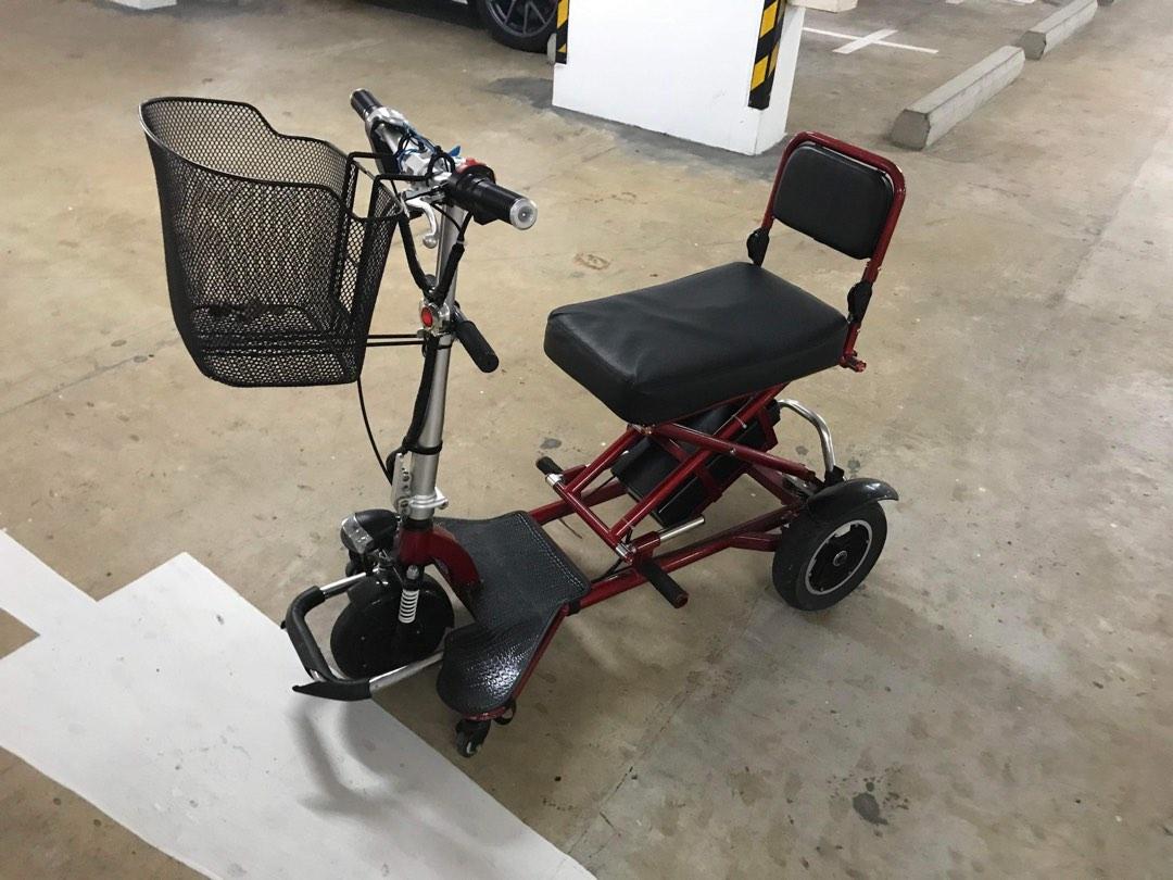 FLEXI MAX 3 wheels mobility scooter (red), Sports Equipment, PMDs, E ...