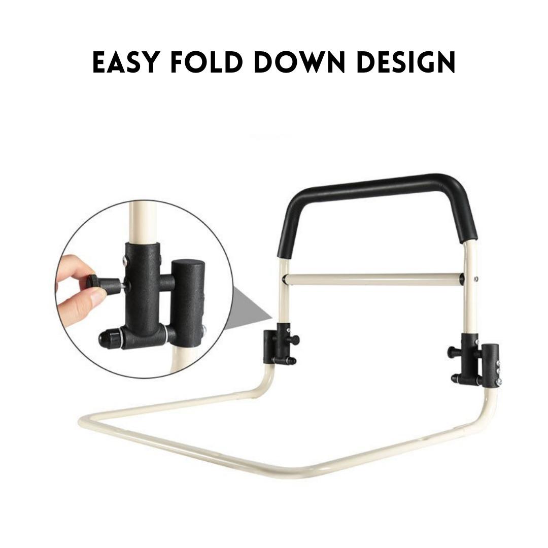 Foldable Bedrail Guard For Elderly | Safety Foldable Bed Rail For ...