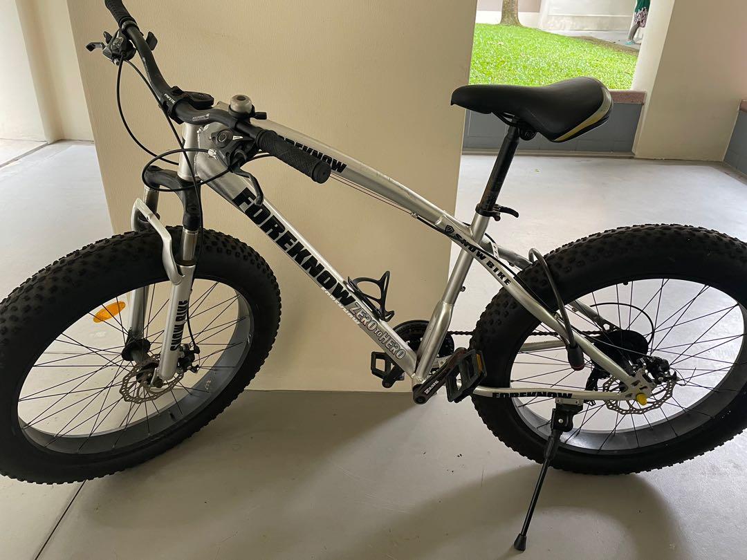 Foreknow Fatbike, Sports Equipment, Bicycles & Parts, Bicycles on Carousell