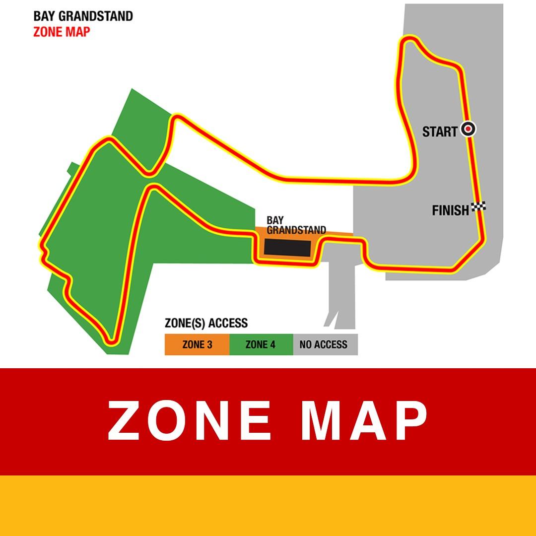 FRIDAY BAY GRANDSTAND - Formula One Singapore Grand Prix F1 Marina Bay ...
