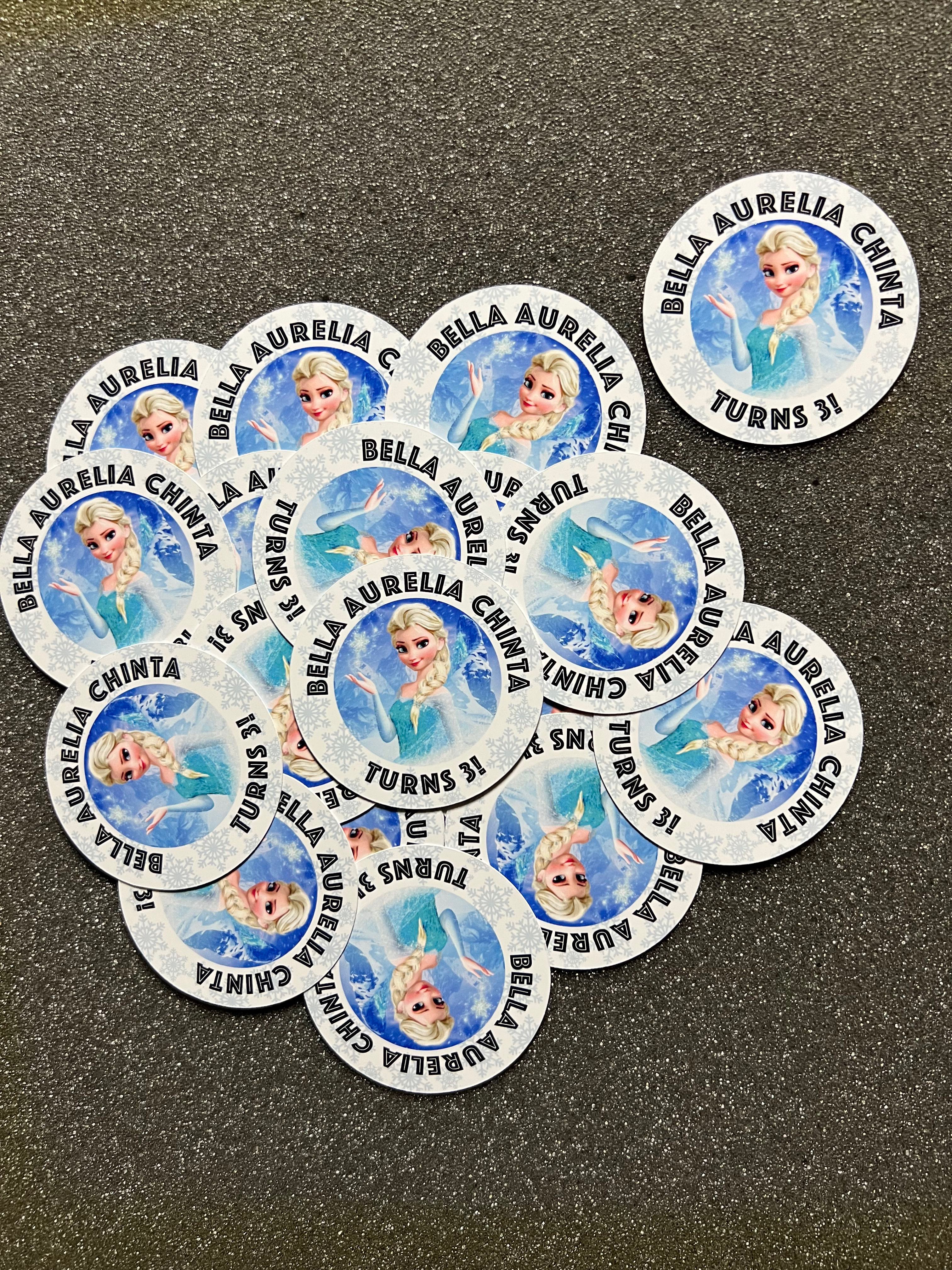 Frozen Elsa Birthday Stickers, Hobbies & Toys, Stationery & Craft, Art ...