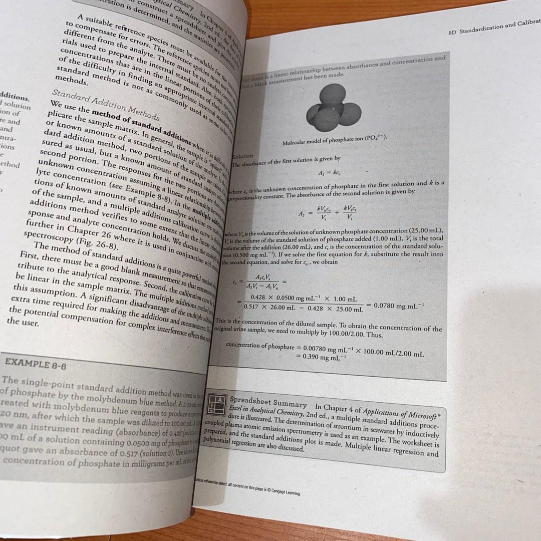 FUNDAMENTALS OF ANALYTICAL CHEMISTRY DOUGLAS SKOOG 9TH EDITION, Hobbies & Toys, Books ...