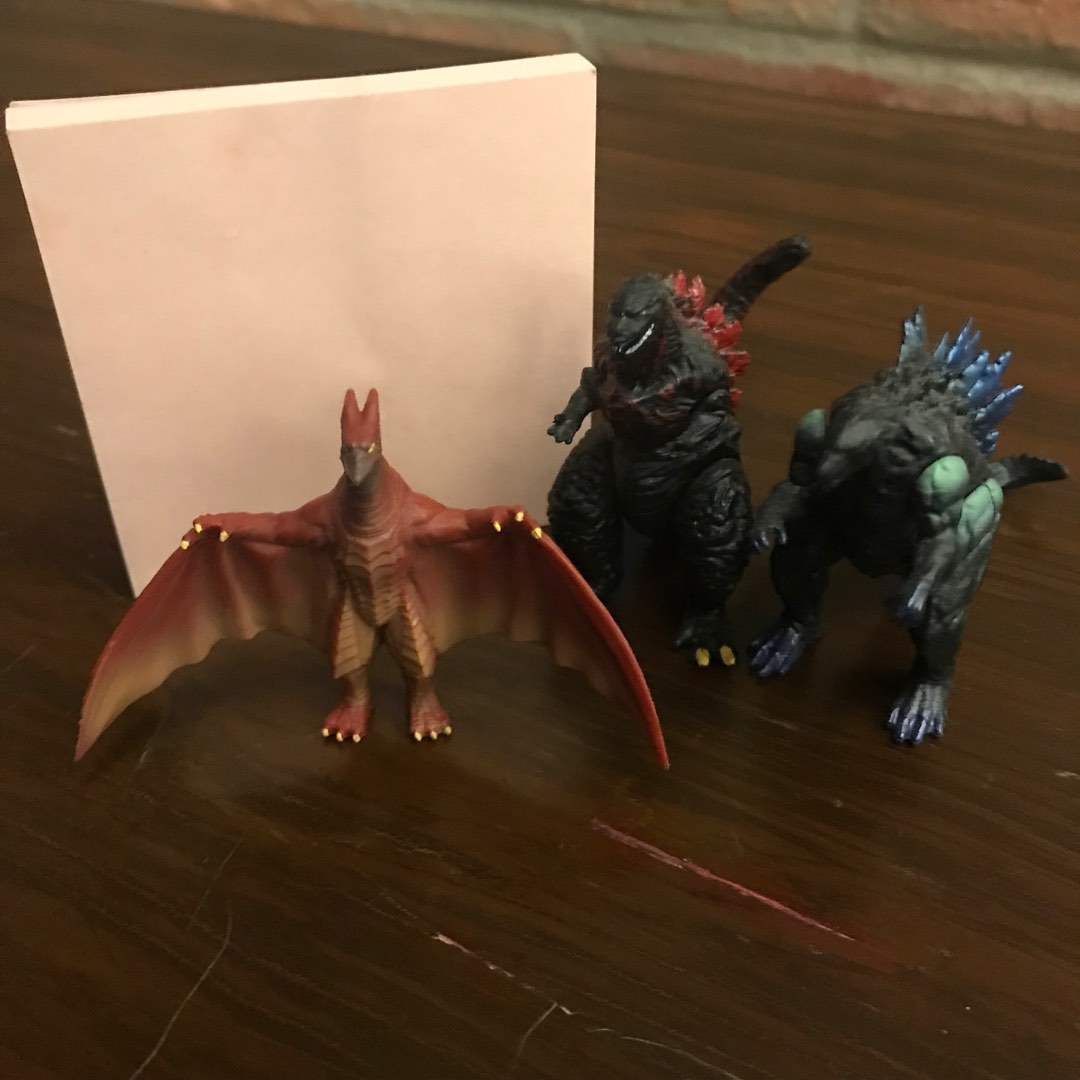 SET Godzilla Toys Cute Collectibles for collection Kaiju monster nice ...