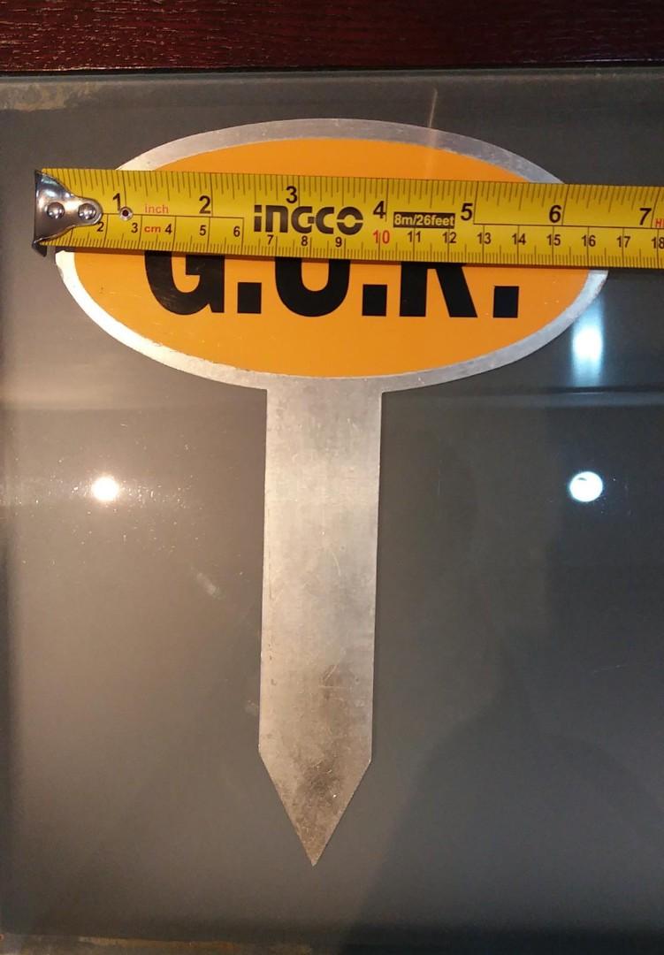 Golf GUR Ground Under Repair Signage, Sports Equipment, Sports & Games ...