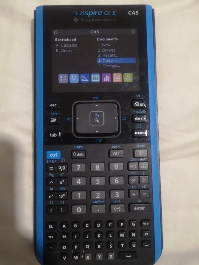Graphic calculator ti-nspire cx II, Hobbies & Toys, Stationery & Craft ...