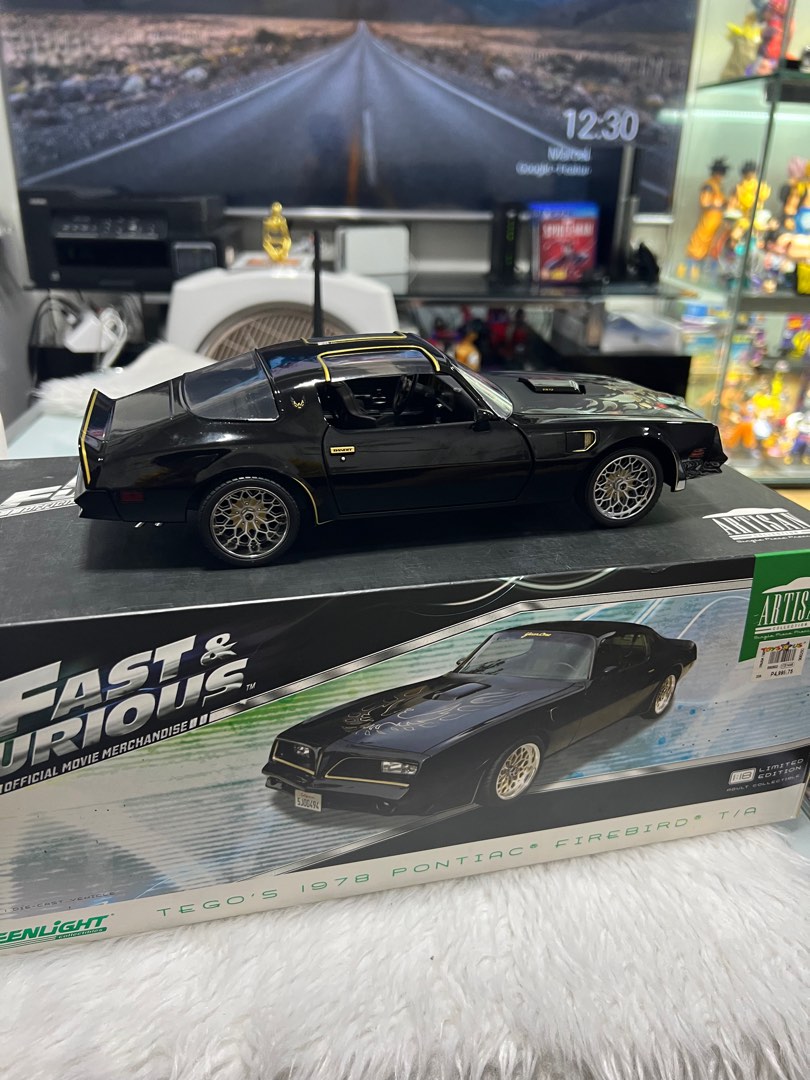 Greenlight Fast and Furious Tegos 1978 Pontiac Firebird 1:18 Scale ...