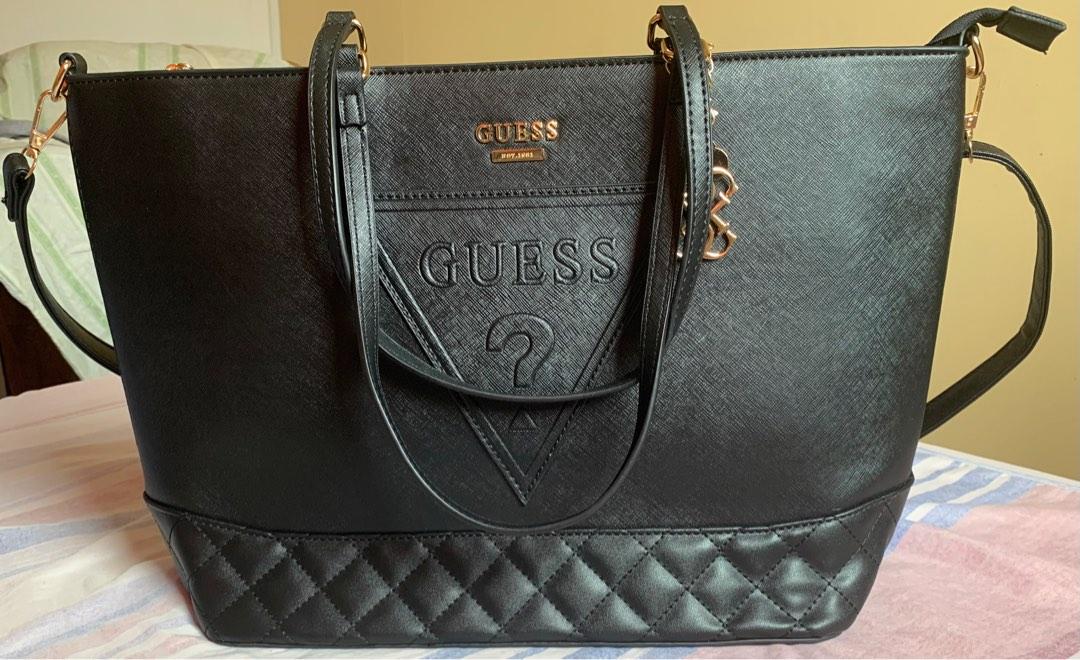GUESS ORIGINAL TOTE BAG, Women's Fashion, Bags & Wallets, Tote Bags on ...