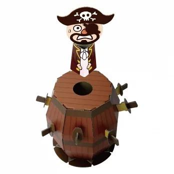 [Hacomo紙品模型] Papercraft Wow Pop-out Pira 海盜桶紙模型, 興趣及遊戲, 玩具 & 遊戲類 - Carousell
