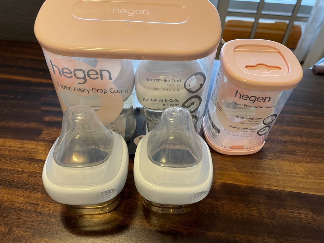 Hegen bottle set, Babies & Kids, Nursing & Feeding, Breastfeeding ...