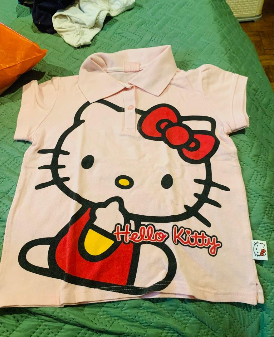 Hello Kitty Polo Shirt for kids, Babies & Kids, Babies & Kids Fashion ...