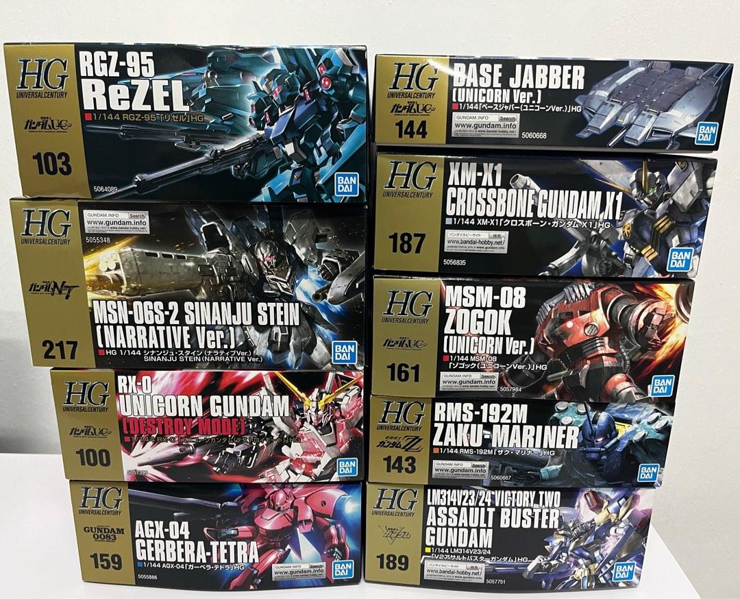 HG/RG Gundams and Model Kits, Hobbies & Toys, Toys & Games on Carousell