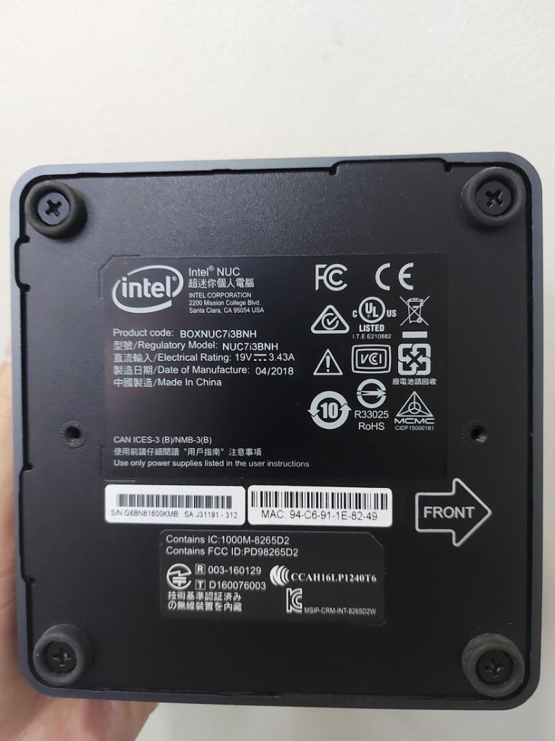 Intel I3 7th Gen Nuc Computers Tech Laptops Notebooks On Carousell