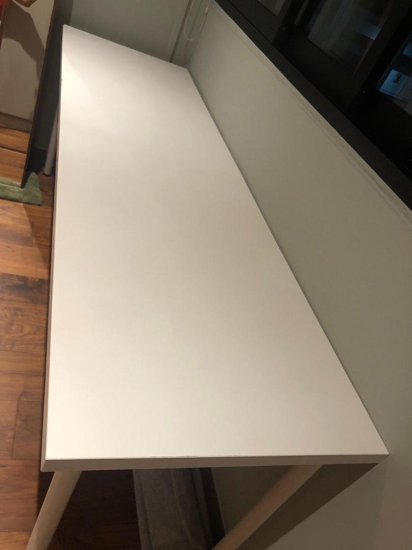 IKEA desk - 200cm x 60cm, Furniture & Home Living, Furniture, Tables ...