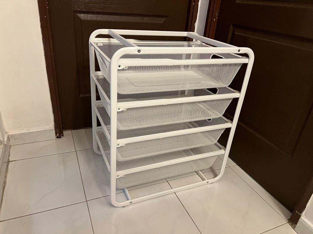 IKEA wire mesh drawers - 4 trays, Furniture & Home Living, Furniture ...