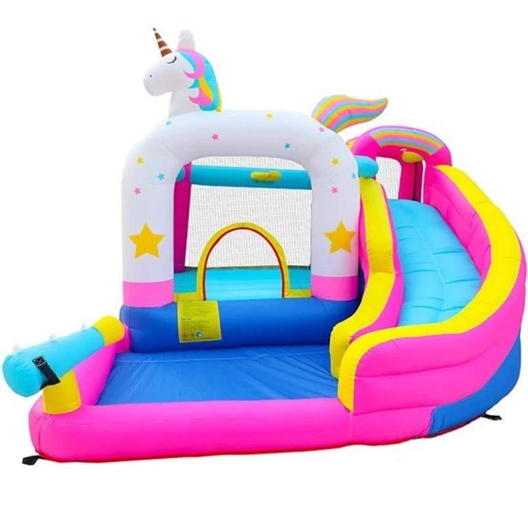 Inflatable Jumping Castle Bounce House Water Pool Slide, Hobbies & Toys ...