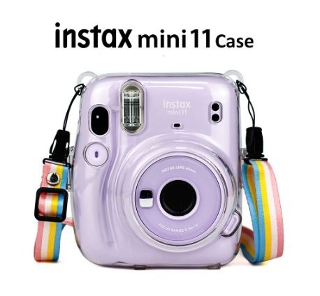 Instant Camera Casing Crystal Hard Cover Clear Transparent with ...