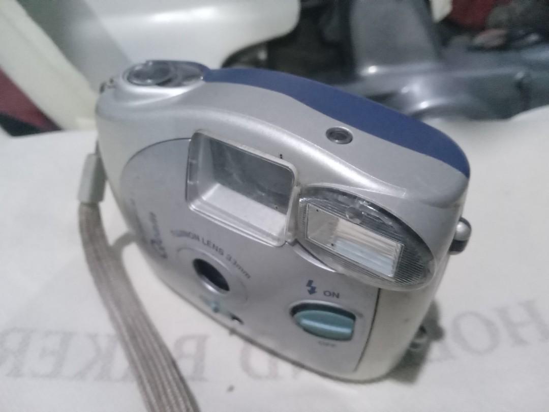 Kamera analog jadul FUJI FILM Qcam koleksi antik dekorasi vintage pajangan retro klasik lawas ...