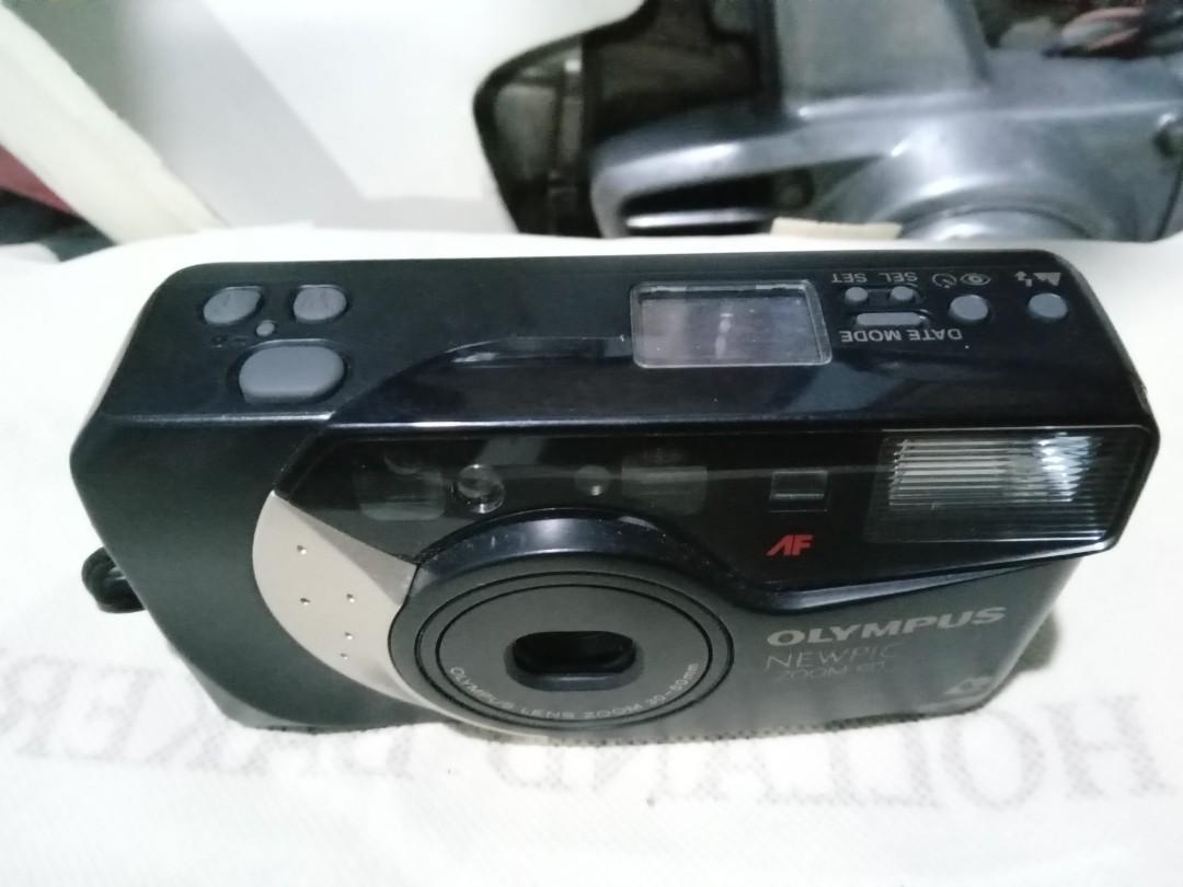 Kamera analog jadul OLYMPUS newpic zoom 60 koleksi antik dekorasi vintage pajangan retro klasik ...