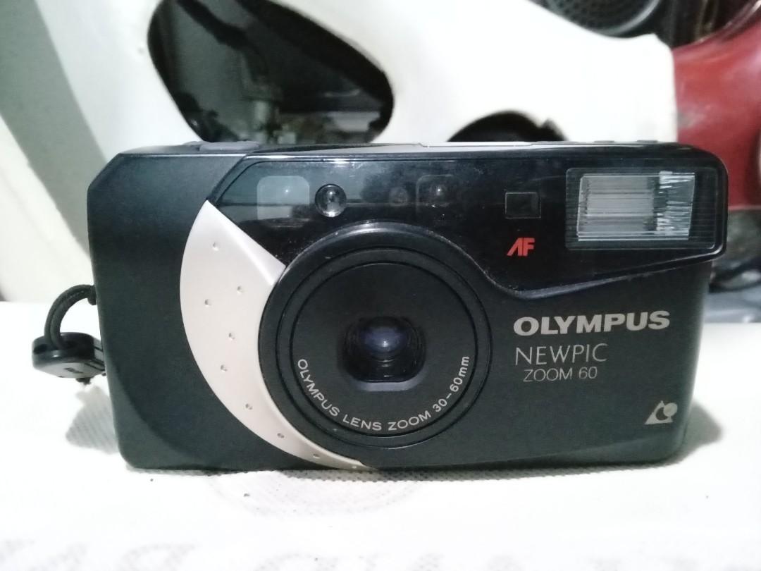 Kamera analog jadul OLYMPUS newpic zoom 60 koleksi antik dekorasi vintage pajangan retro klasik ...
