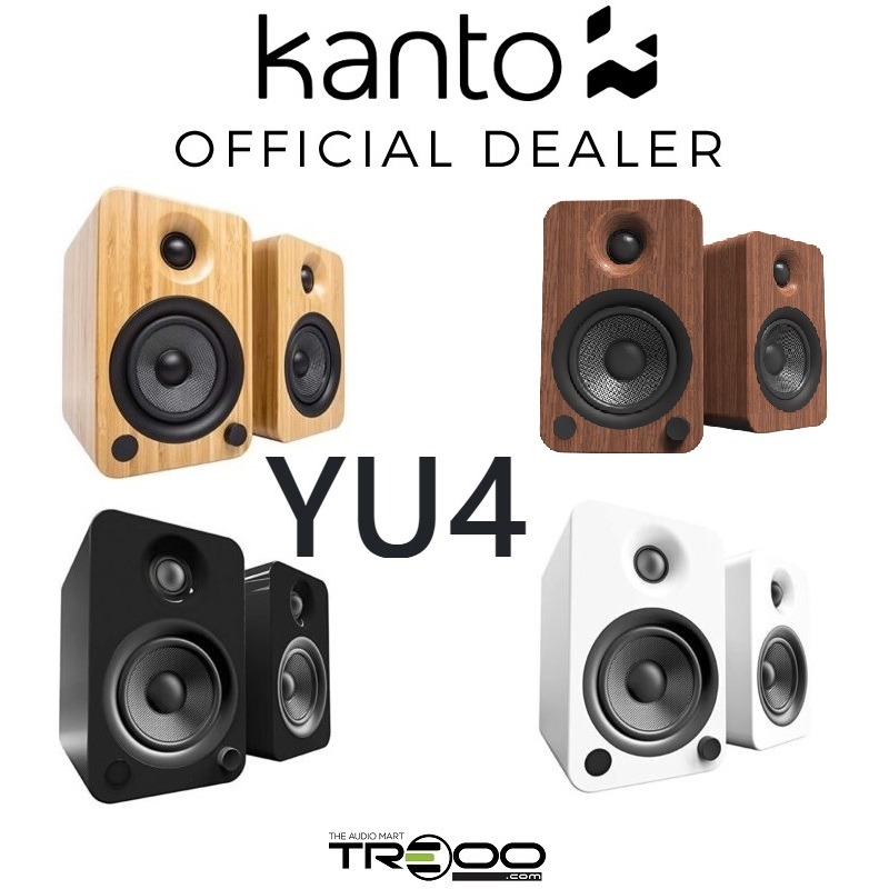 [Official] Kanto YU4 Wireless Bluetooth Desktop Bookshelf Speakers ...