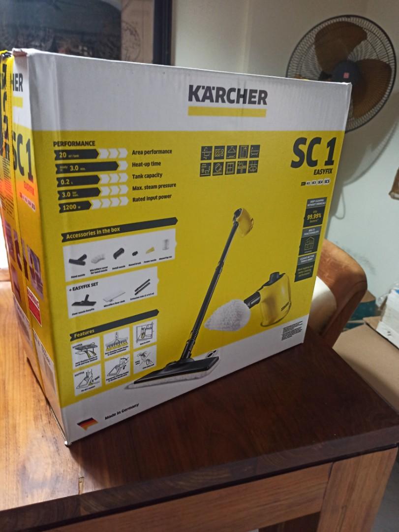 Karcher SC1 EasyFix Steam Cleaner, TV & Home Appliances, Vacuum Cleaner ...