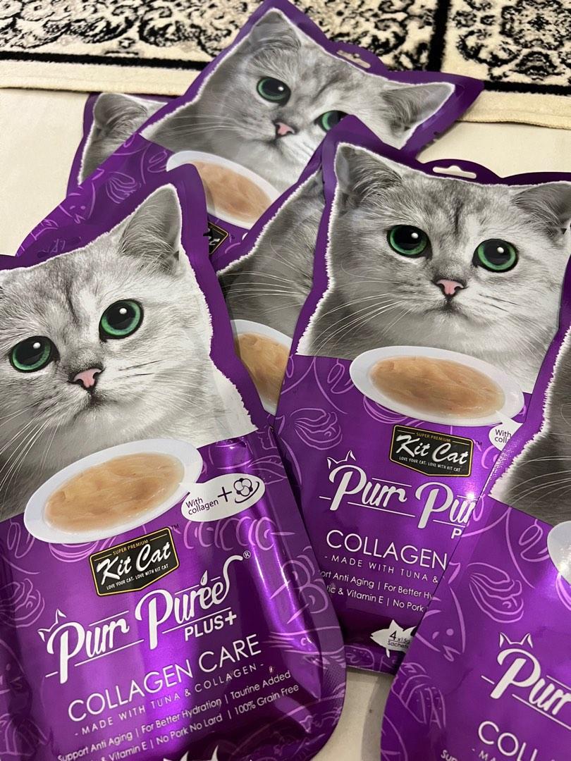 Kit cat Pur purée treats, Pet Supplies, Pet Food on Carousell