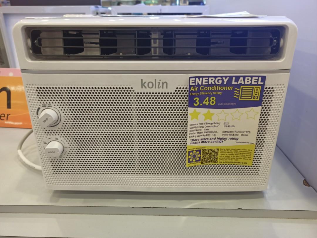 KOLIN COMPACT SERIES WINDOW TYPE, TV & Home Appliances, Air ...